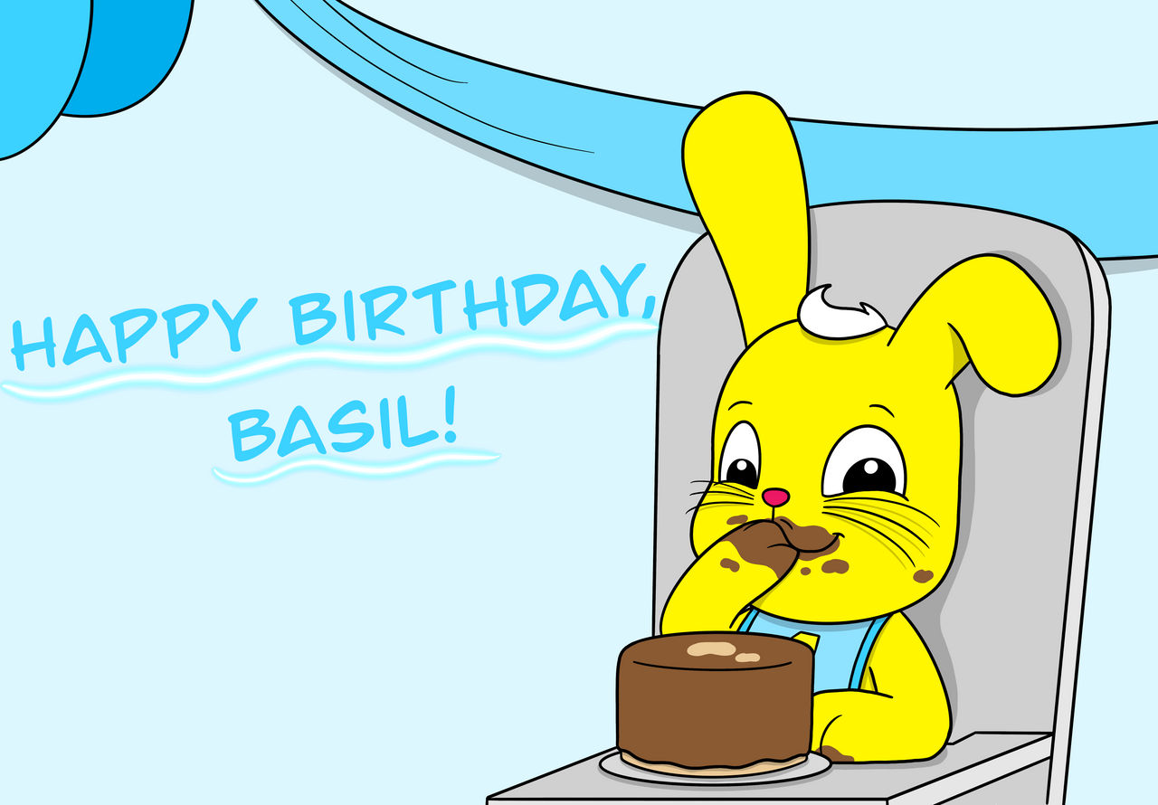 Happy Birthday Basil By Katesplace2009 On Deviantart