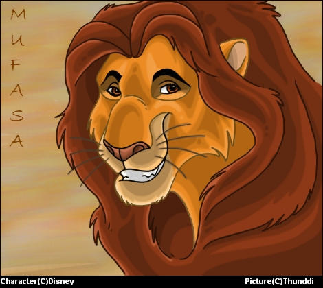 Mufasa for sarafaena by Thunddi on DeviantArt