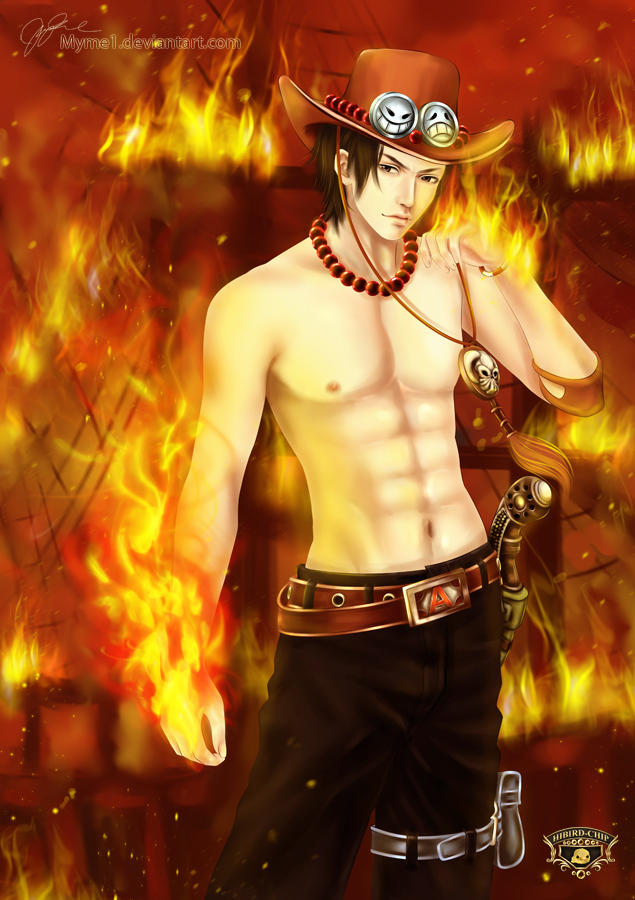 Fire Fist Ace By Myme1 On Deviantart