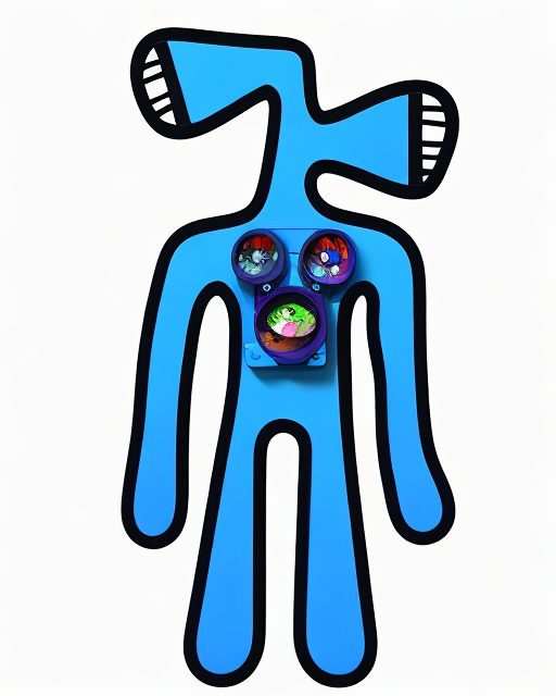 Blue Siren Head By Haros98 On Deviantart