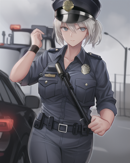 Anime Police Officer 2 By Haros98 On Deviantart