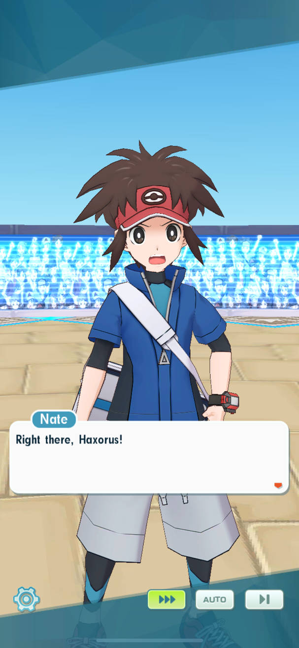 Nate Tells Haxorus Where To Look By Haros98 On Deviantart