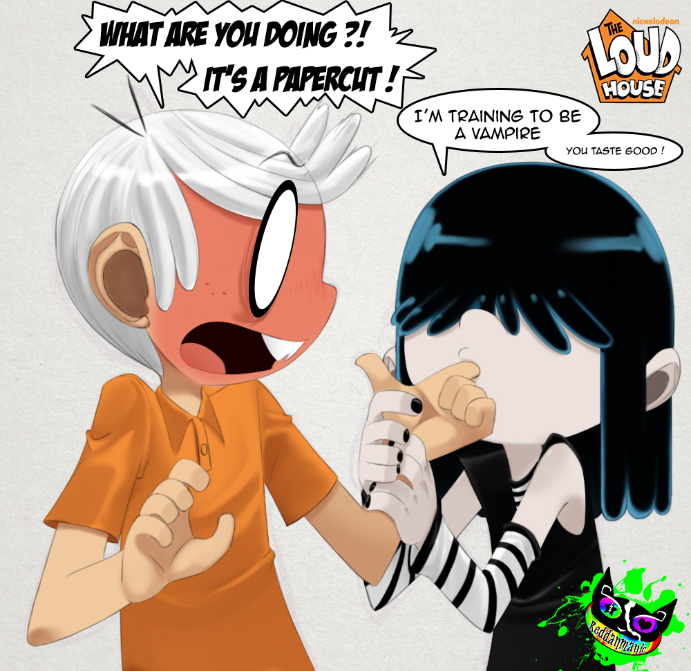 The Loud House Lucy Taste Lincoln By Silent Sid On Deviantart
