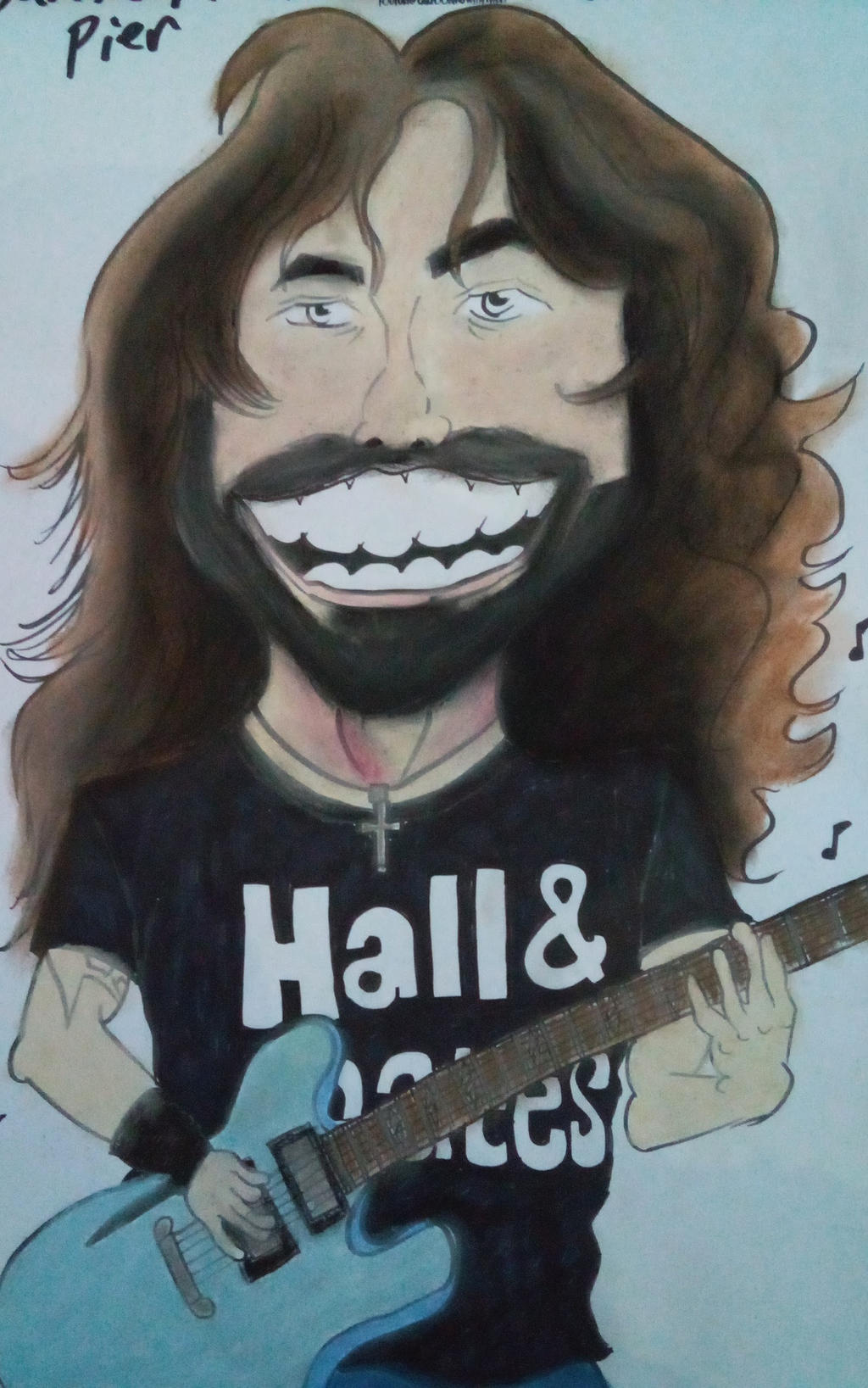 Dave Grohl Caricature By Jsparrow4 On Deviantart