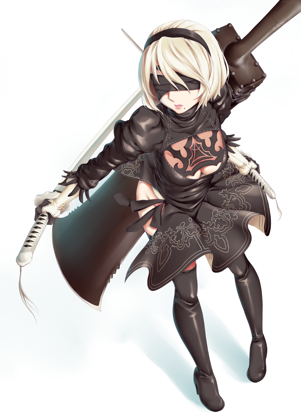 Yorha No 2 Type B Nier Automata By Rixch On Deviantart