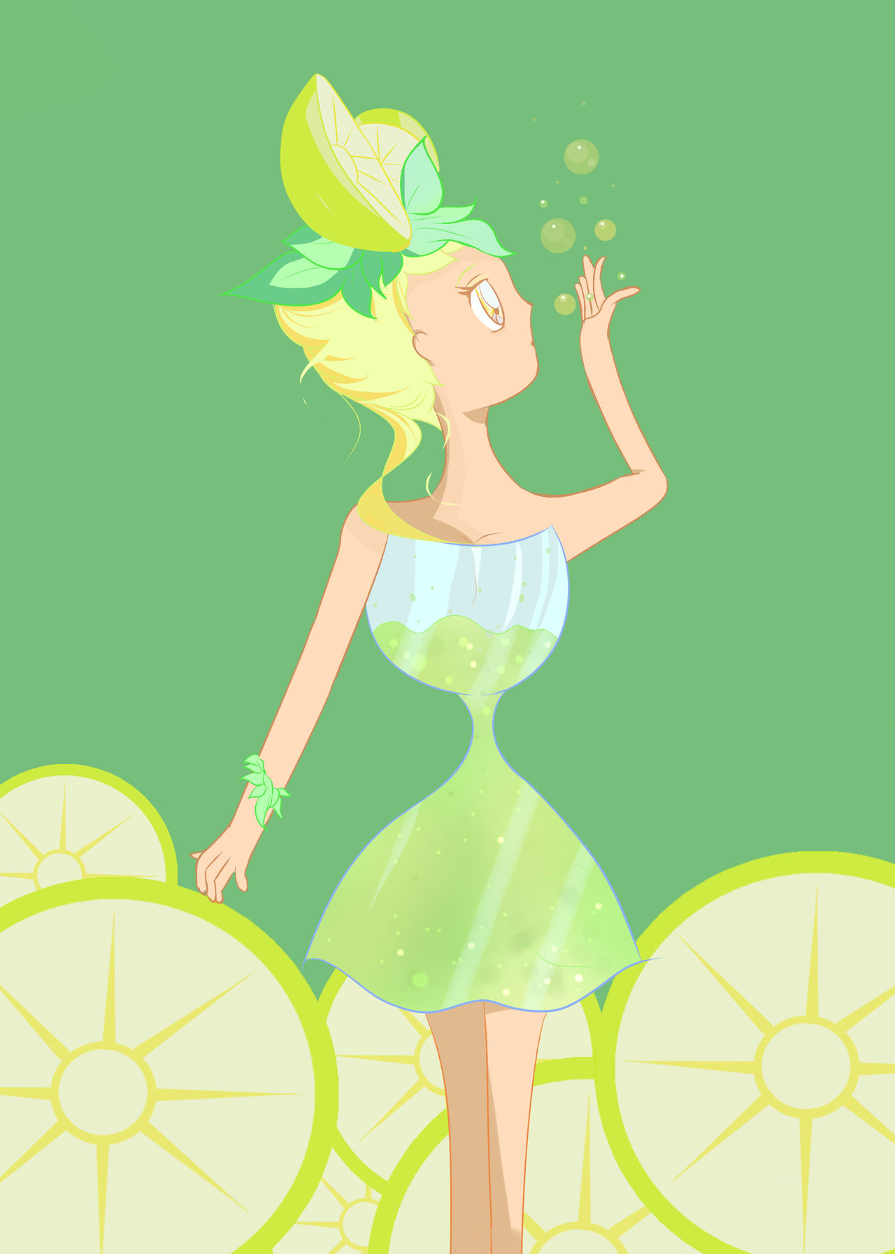 Lemonade Girl By Jonnisalazar On Deviantart