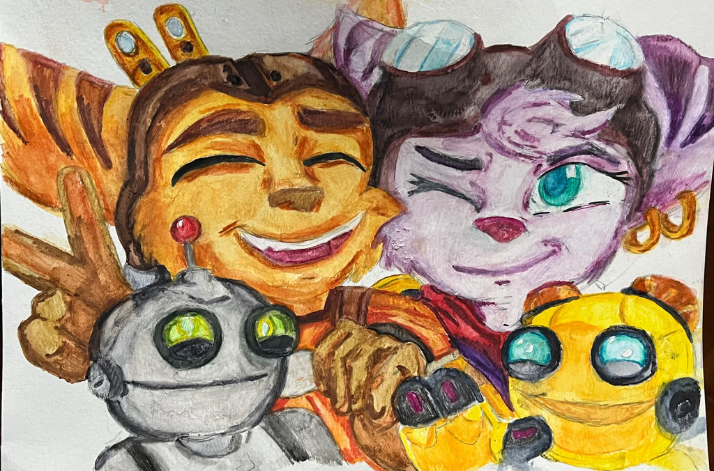 Ratchet Clank Rivet And Kit By Glantern825 On Deviantart