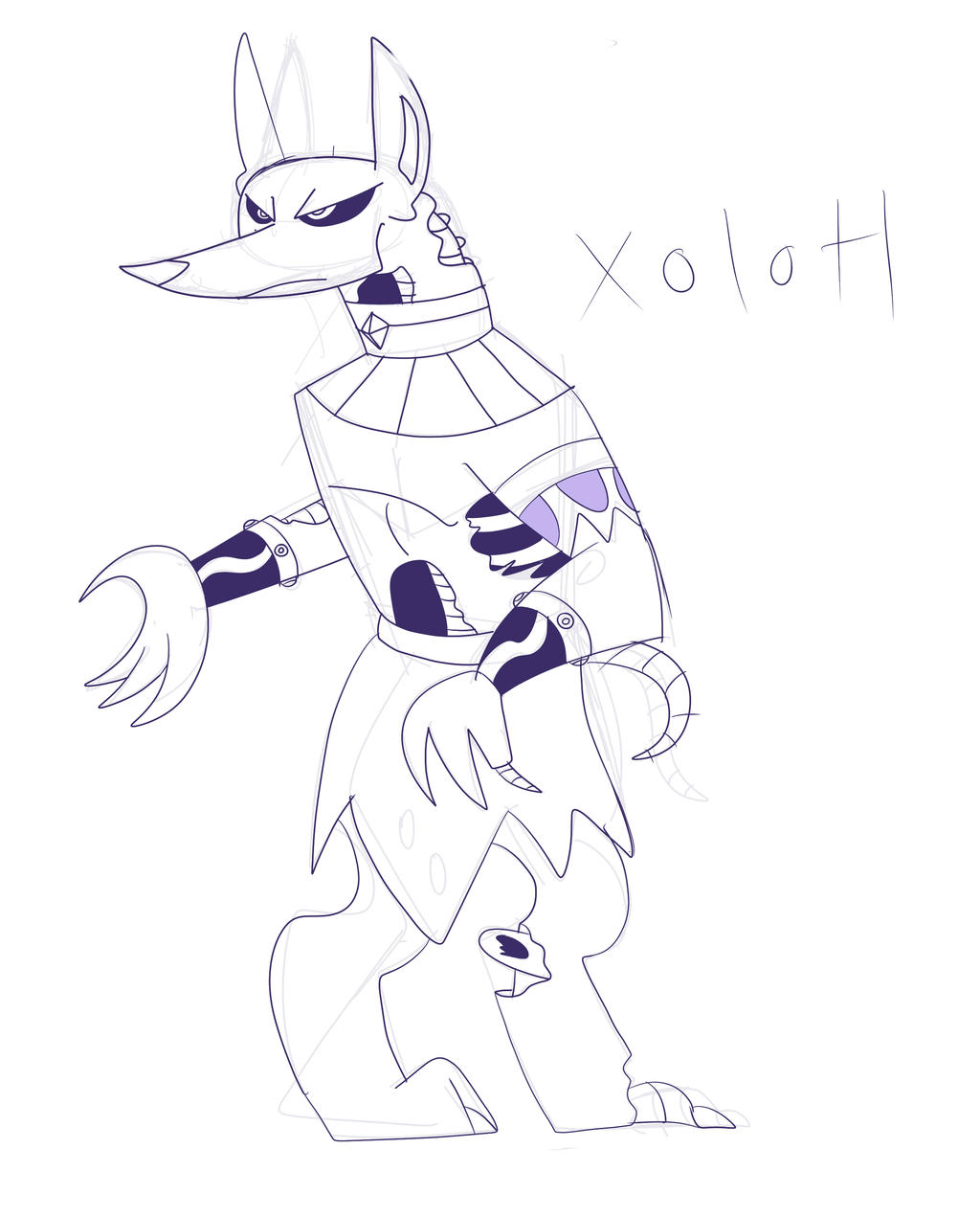 Xolotl By Nathanartdumpground On Deviantart