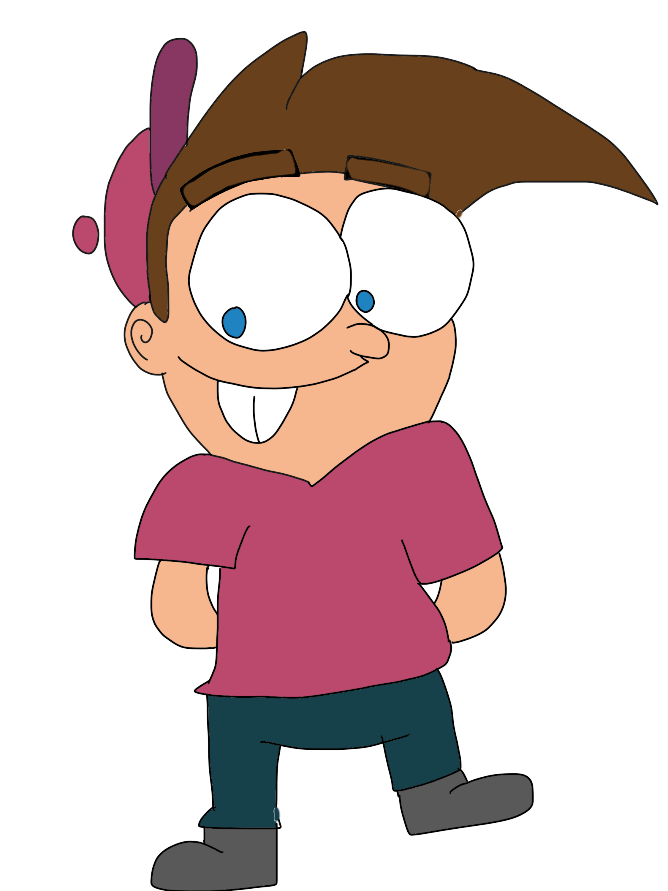 Timmy Turner Drawing By Doodlebobthedrawing On Deviantart