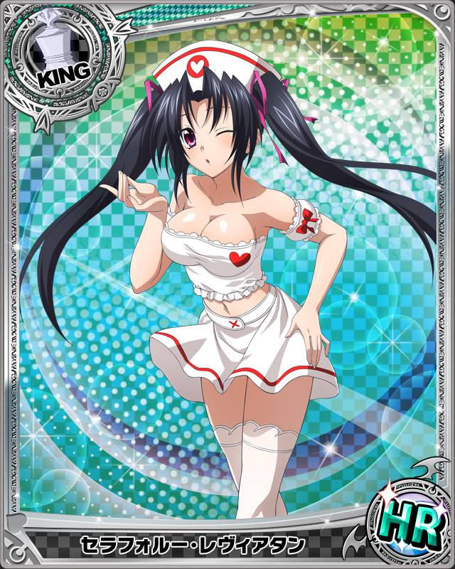 Dxd Cards Serafall Nurse By Ladyvenelana By Ladyvenelana On Deviantart