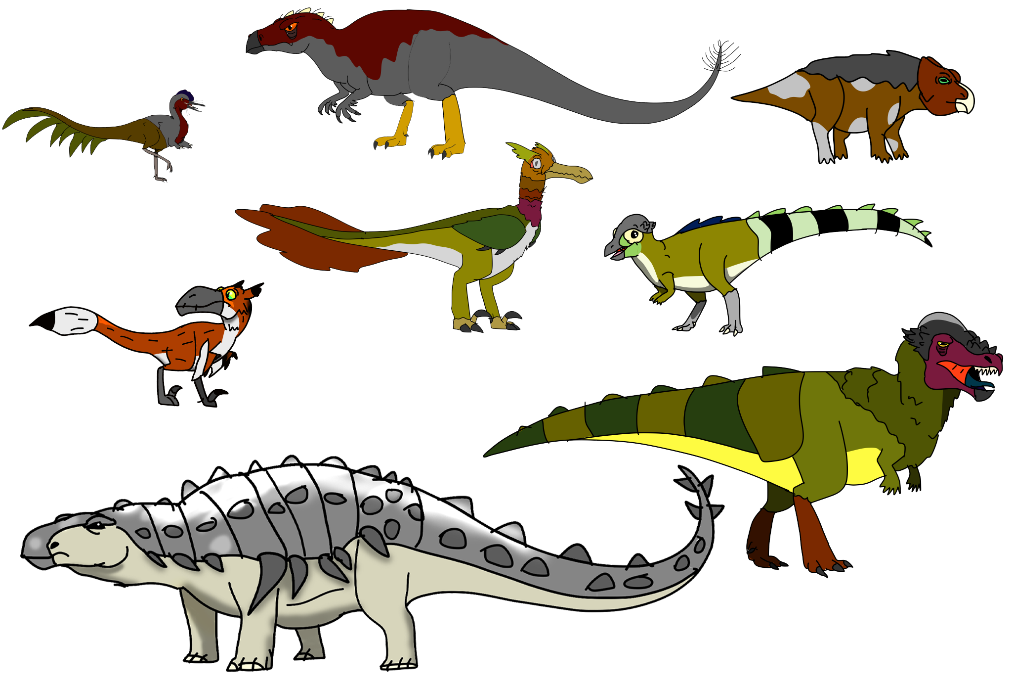 Operation Hell Creek: Hell Creek Dinosaurs I by NicksArtwork2001 on ... Operation Hell Creek: Hell Creek Dinosaurs I by NicksArtwork2001 on ...