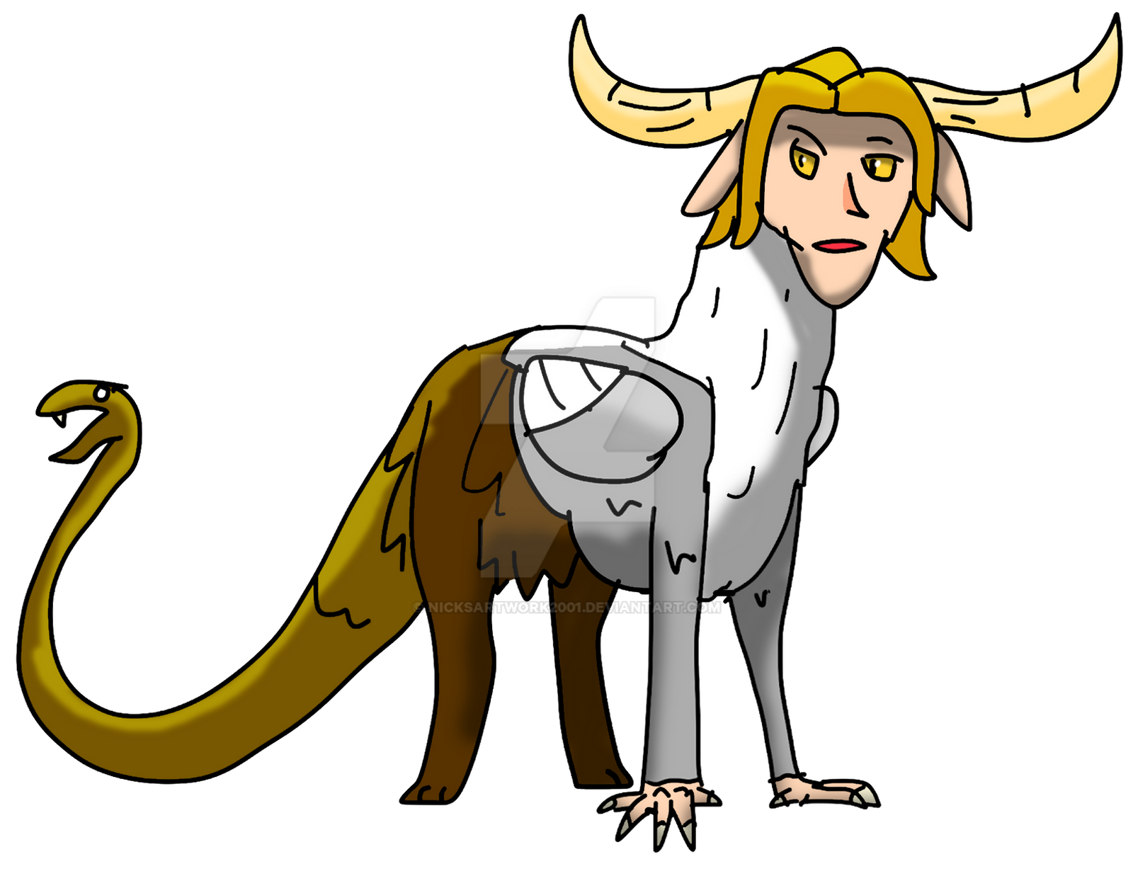 Klaus Monster Au Alva By Nicksartwork2001 On Deviantart