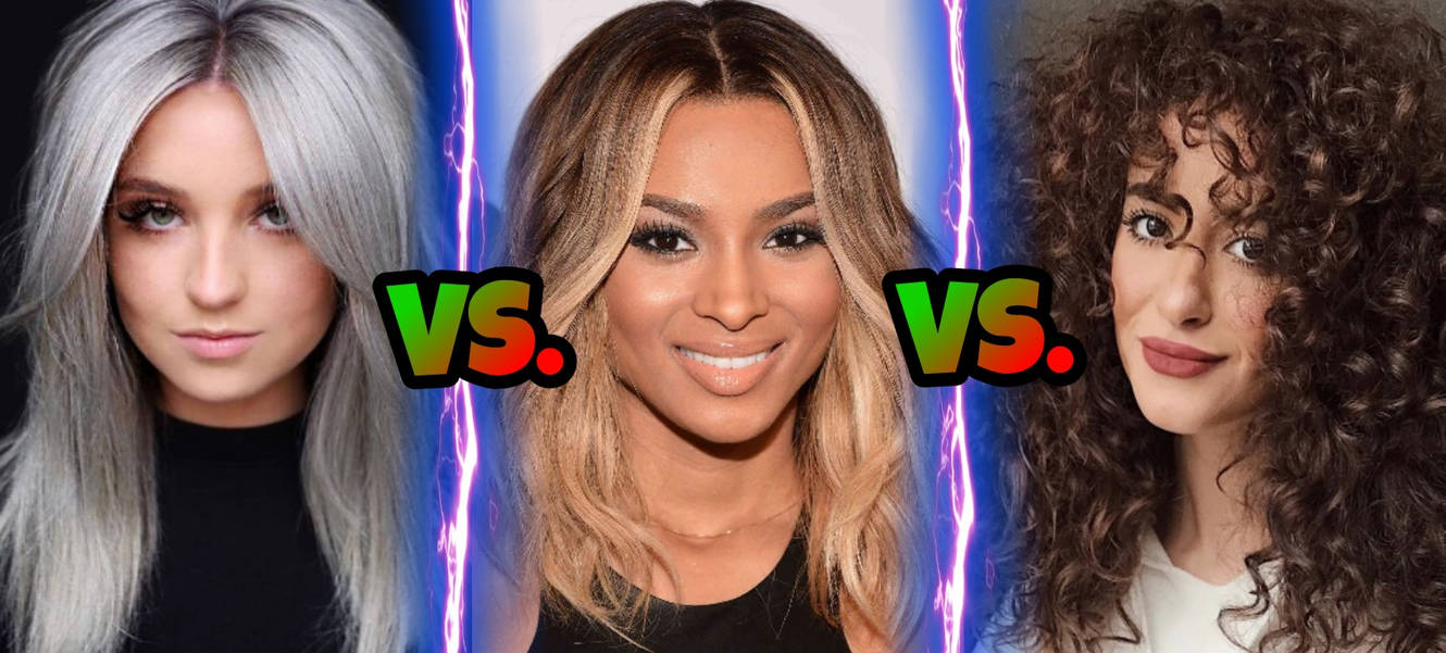Straight Hair Vs Wavy Hair Vs Curly Hair By Ruthlessguide1468 On Deviantart