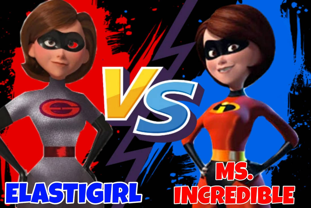 Elastigirl Vs Ms Incredible By Ruthlessguide1468 On Deviantart
