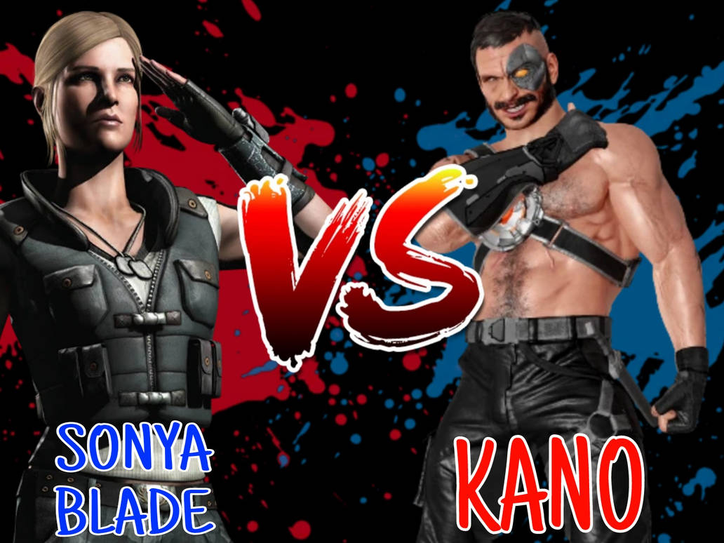Sonya Blade Vs Kano By Ruthlessguide1468 On Deviantart