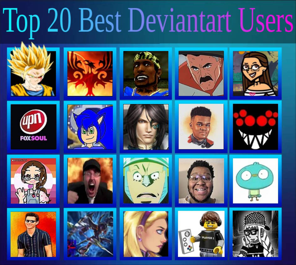 My Top 20 Best DeviantArt Users (My Opinion) by RuthlessGuide1468 on ... My Top 20 Best DeviantArt Users (My Opinion) by RuthlessGuide1468 on ...