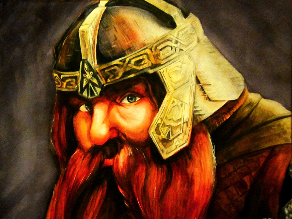 Gimli Son Of Gloin By Valk Abarai On Deviantart