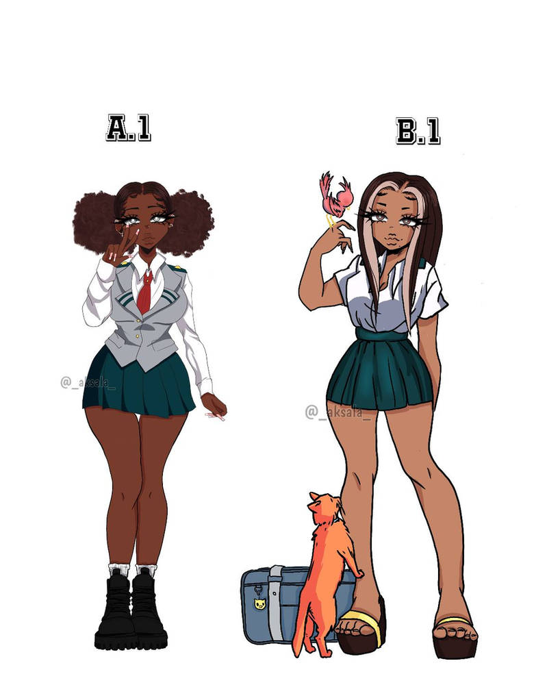 Mha Black Oc By Aksala1 On Deviantart