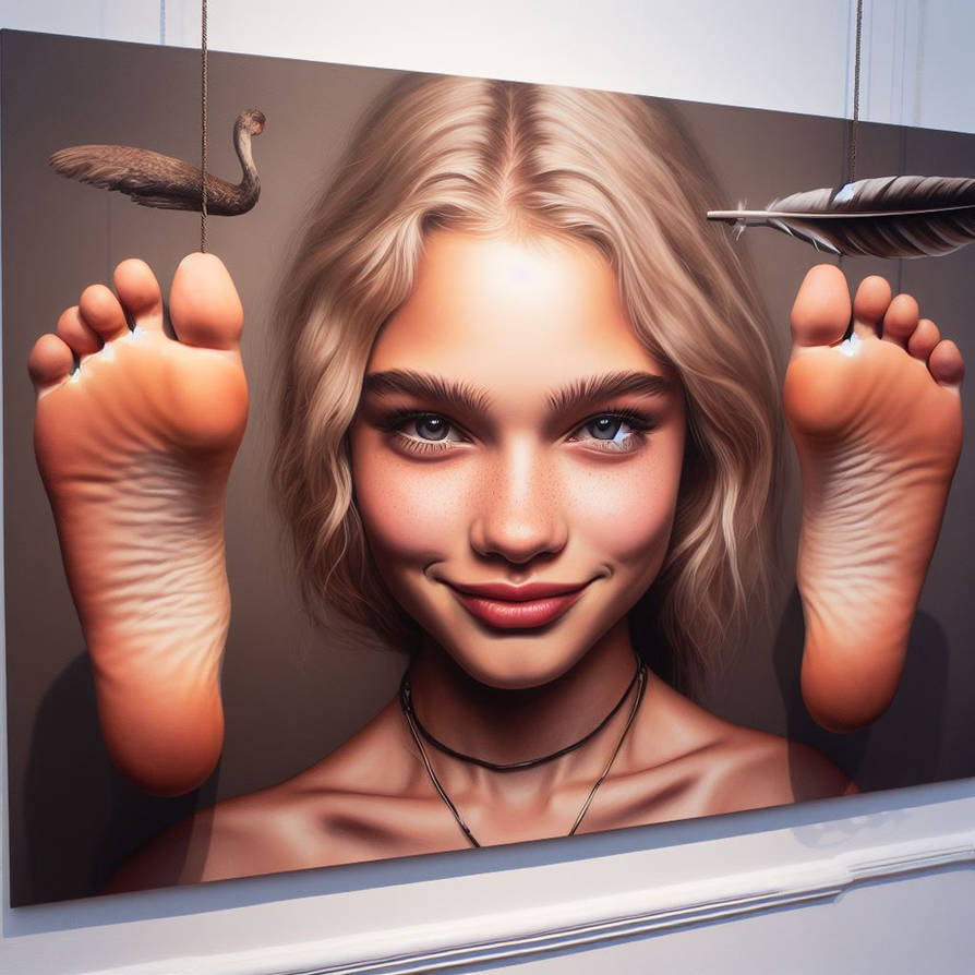 The Artist Beckons By Ai Feet On Deviantart