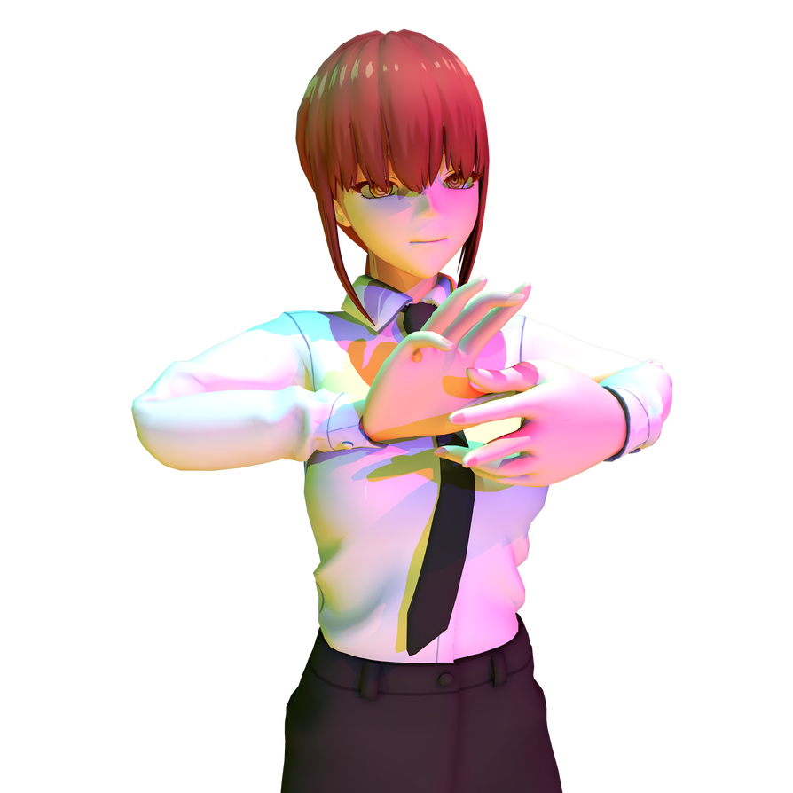 C4dchainsaw Man Makima By Fernandiux2018 On Deviantart