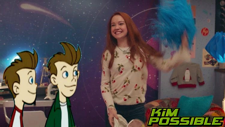 Kim Possible Kim Meets The Cartoon Tim And Jim By Kubini On Deviantart