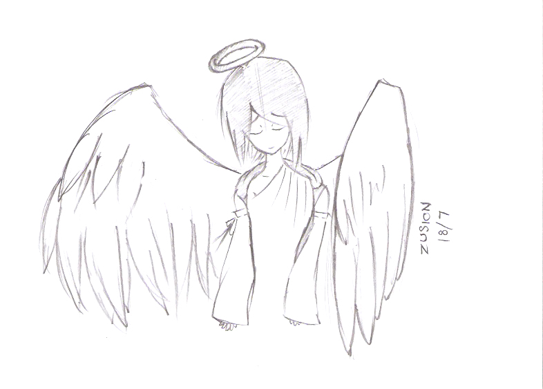 Messy Angel Wings by Zusional on DeviantArt