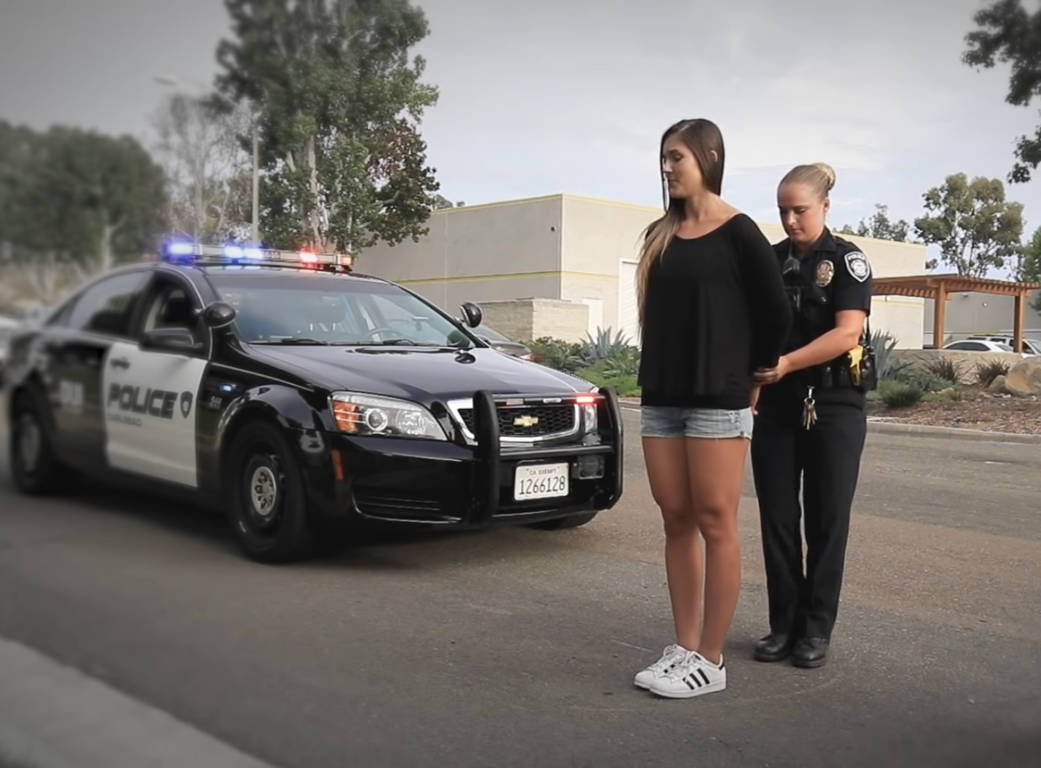 Woman Arrested By Policewoman For Dui By Ashnagopal On Deviantart