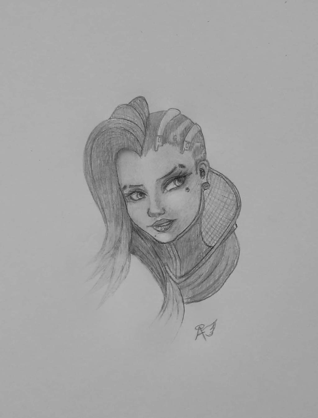 Overwatch Sombra By Ishody On Deviantart