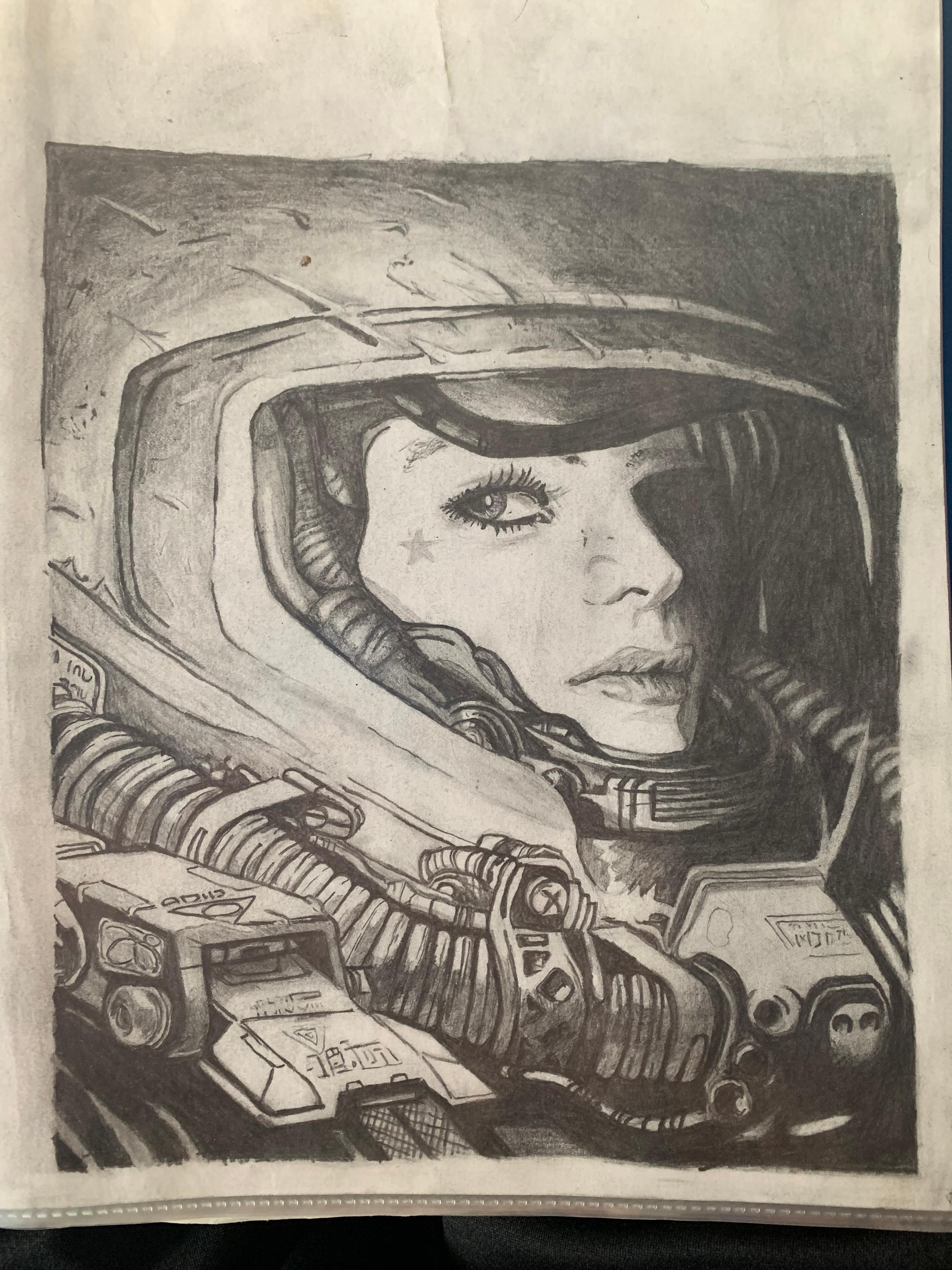 Spacegirl By Ghostinhell3 On Deviantart