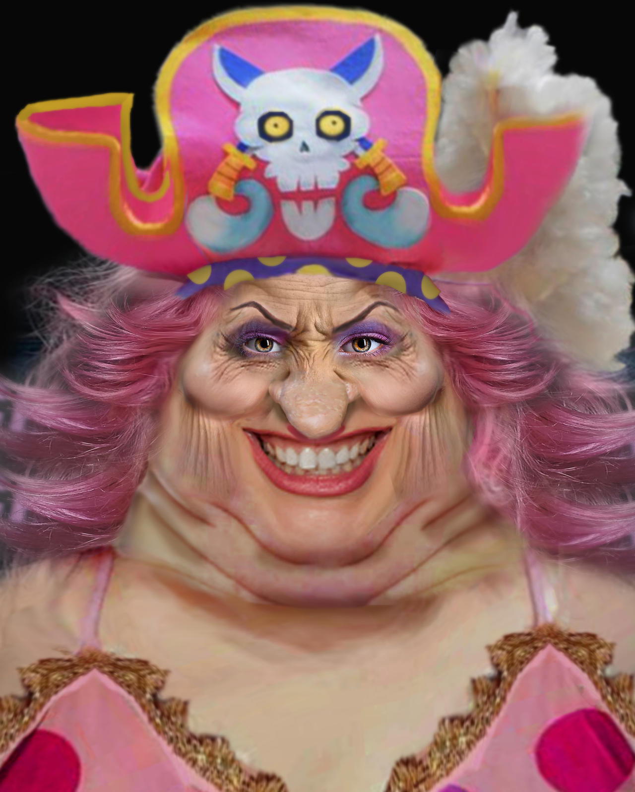 Big Mom Realistic Portrait By Shibuz4 On Deviantart