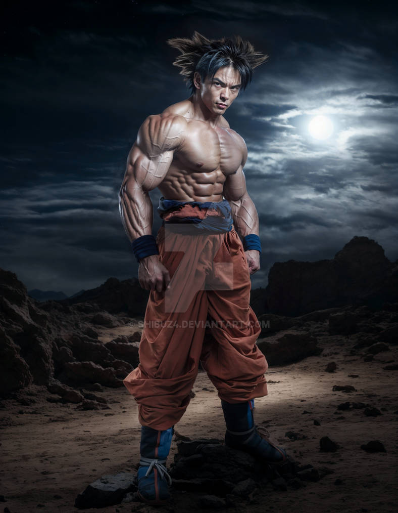 Goku In The Night Real Life 2k23 By Shibuz4 On Deviantart