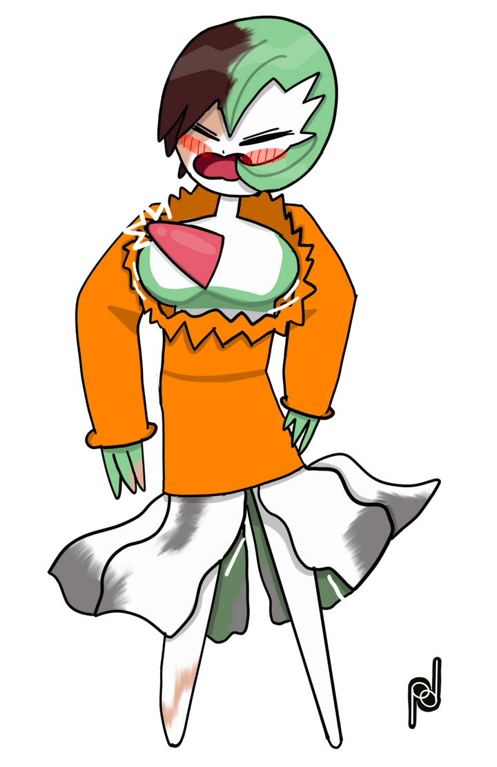 Anthro Gardevoir Mid Tftg By Pezdipping On Deviantart