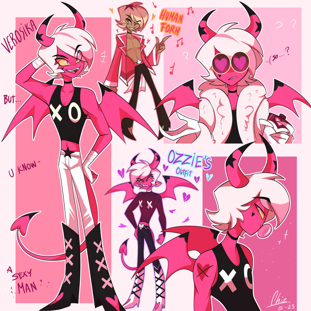 Male Verosika Helluvaboss By Chiizzz On Deviantart
