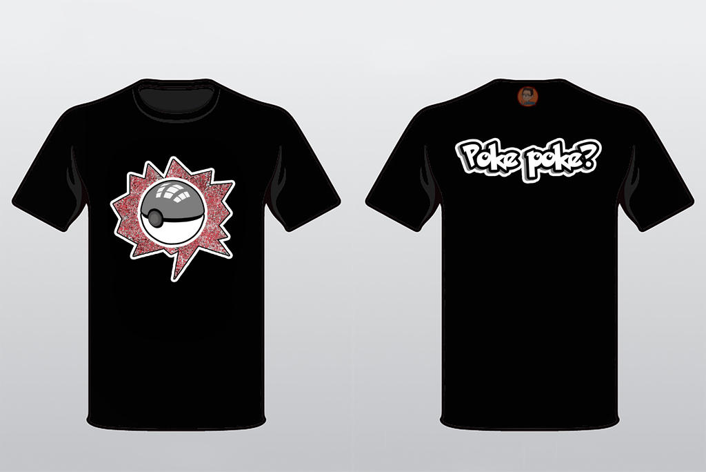 Poke Poke? Black T-shirt By Lushox On Deviantart