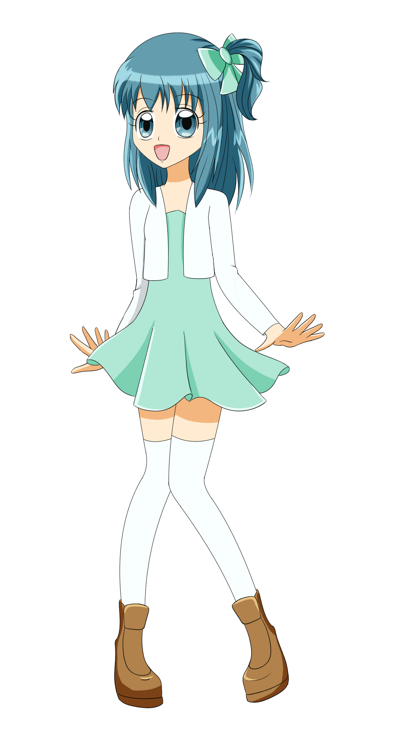 Chika Human Form By Mecquita On Deviantart