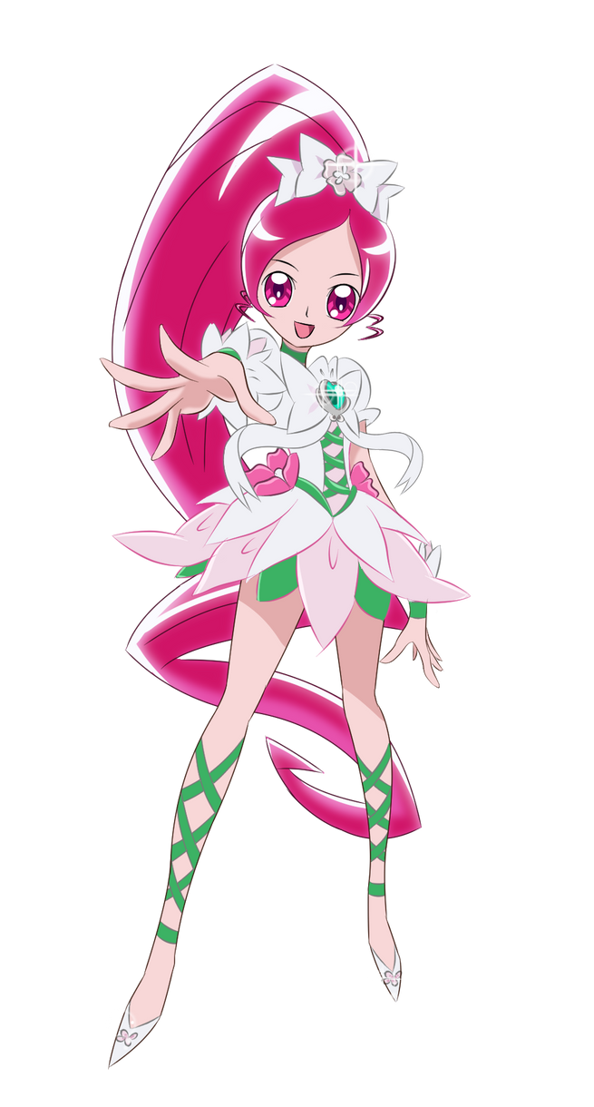 Cure Blossom Trial Form By Mecquita On Deviantart