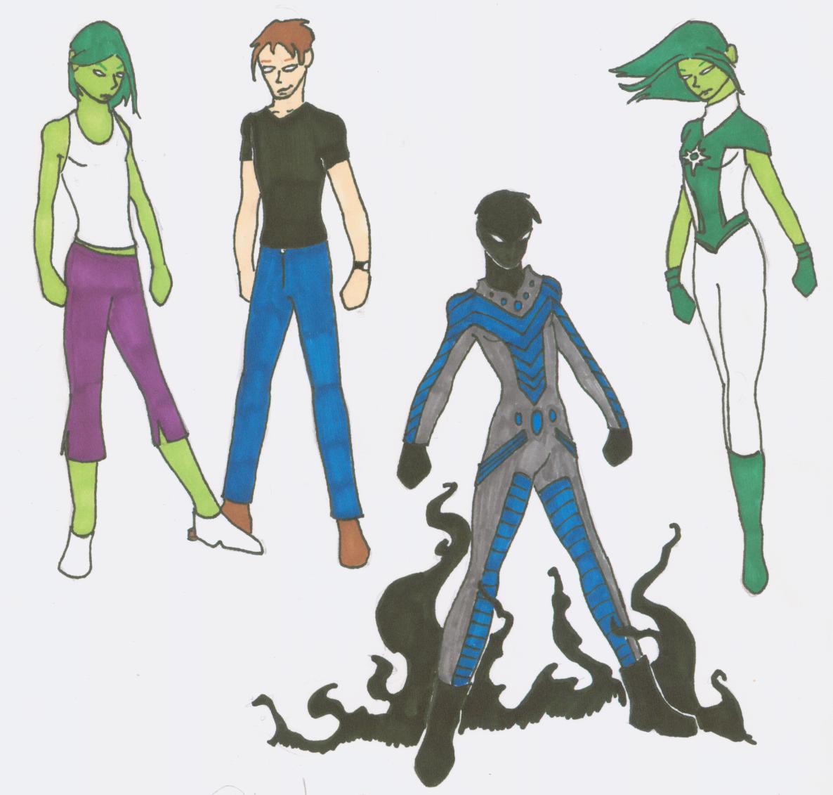 Ultimated DC: Obsidian + Jade by Darkchylde7 on DeviantArt