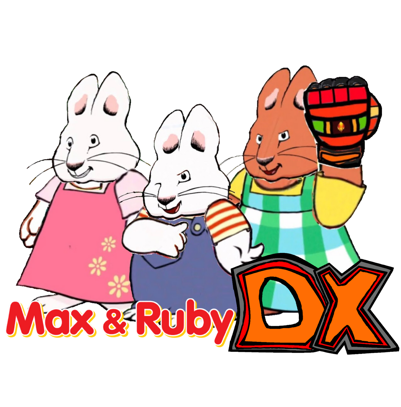 Max And Ruby Dx Logo With Max Ruby And Louise By Renderbunny On Deviantart