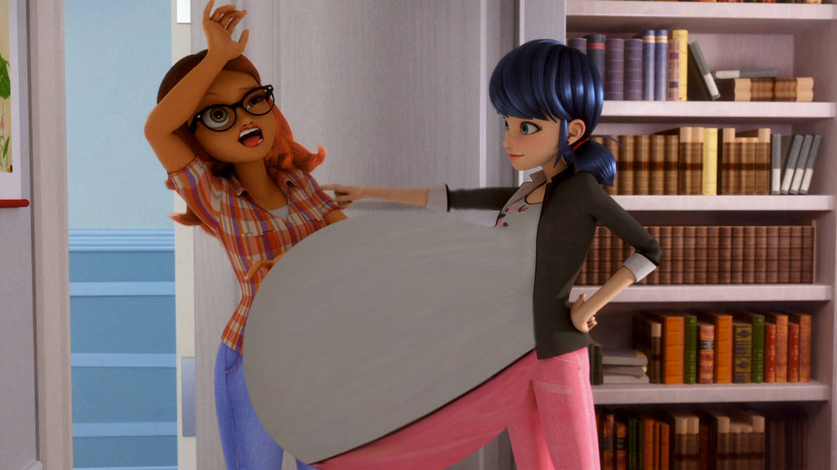 Marinette Inflated 4 By Stuffedbunny12 On Deviantart