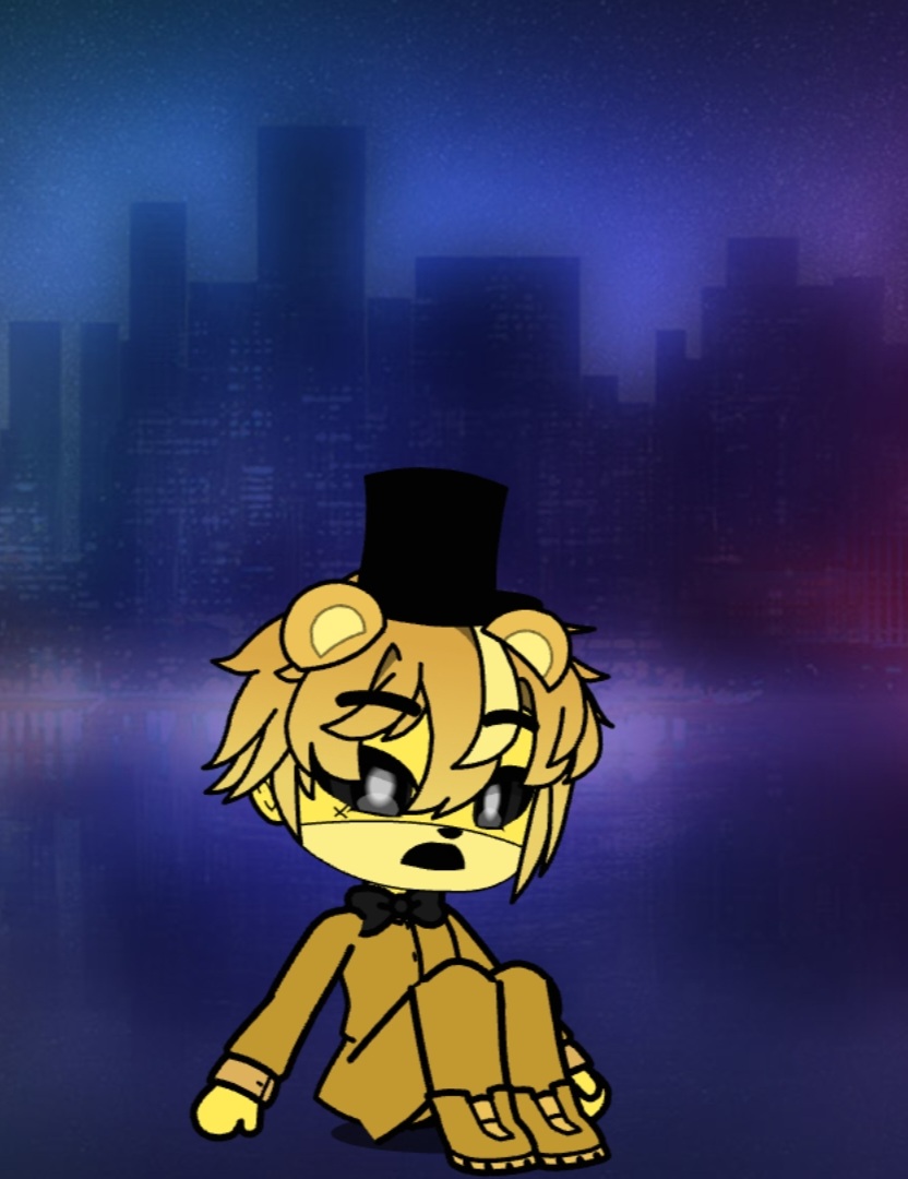 Golden Freddy In Gacha Club By Isuzuotxt On Deviantart