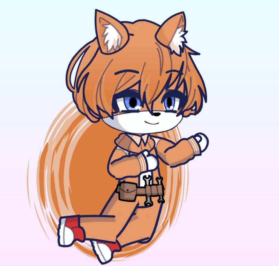 Tails Redesign Gacha Life 2 By Isuzuotxt On Deviantart