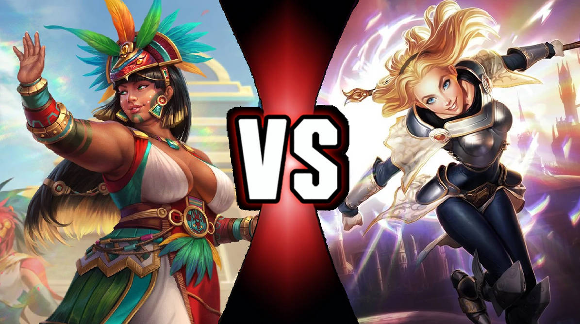 Ix Chel Vs Lux Smite Vs League Of Legends By Javiermetal66 On Deviantart