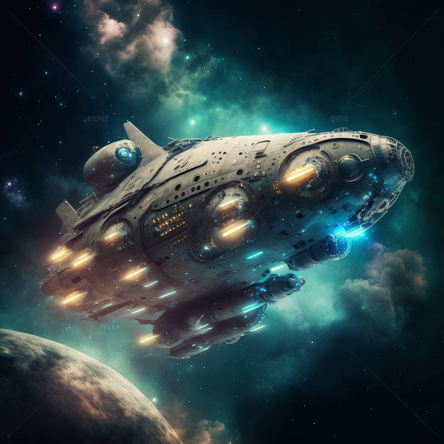 Big Futuristic Alien Spaceship By Iamabdreal On Deviantart