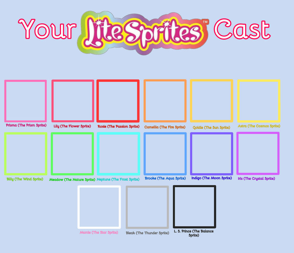 Lite Sprites Cast Meme By Lyteandronic On Deviantart