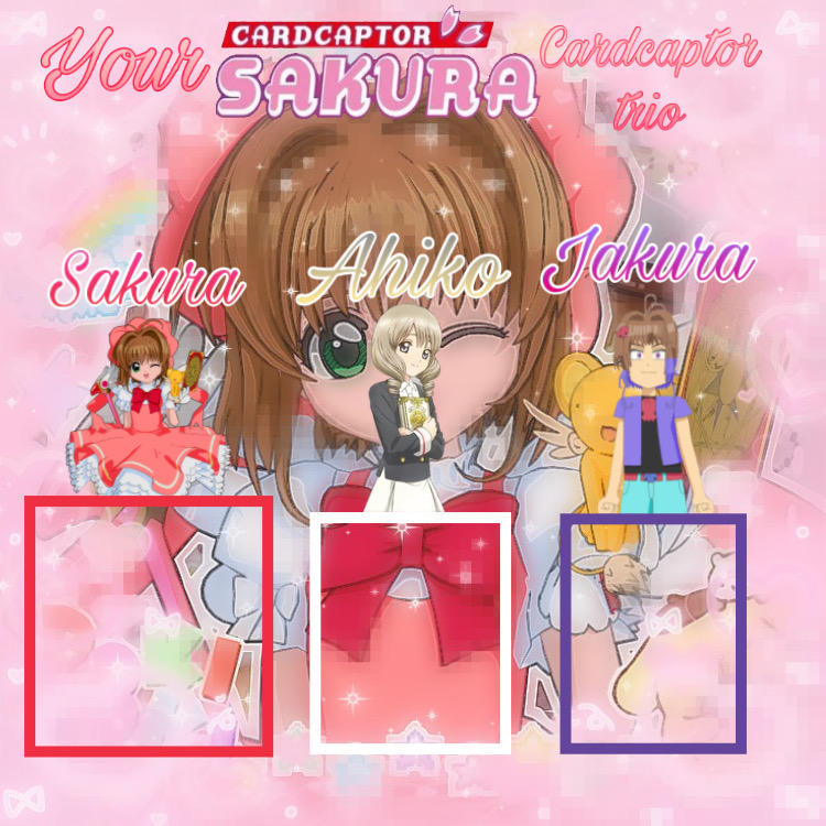 Ccs Cardcaptor Trio Cast Meme By Lyteandronic On Deviantart