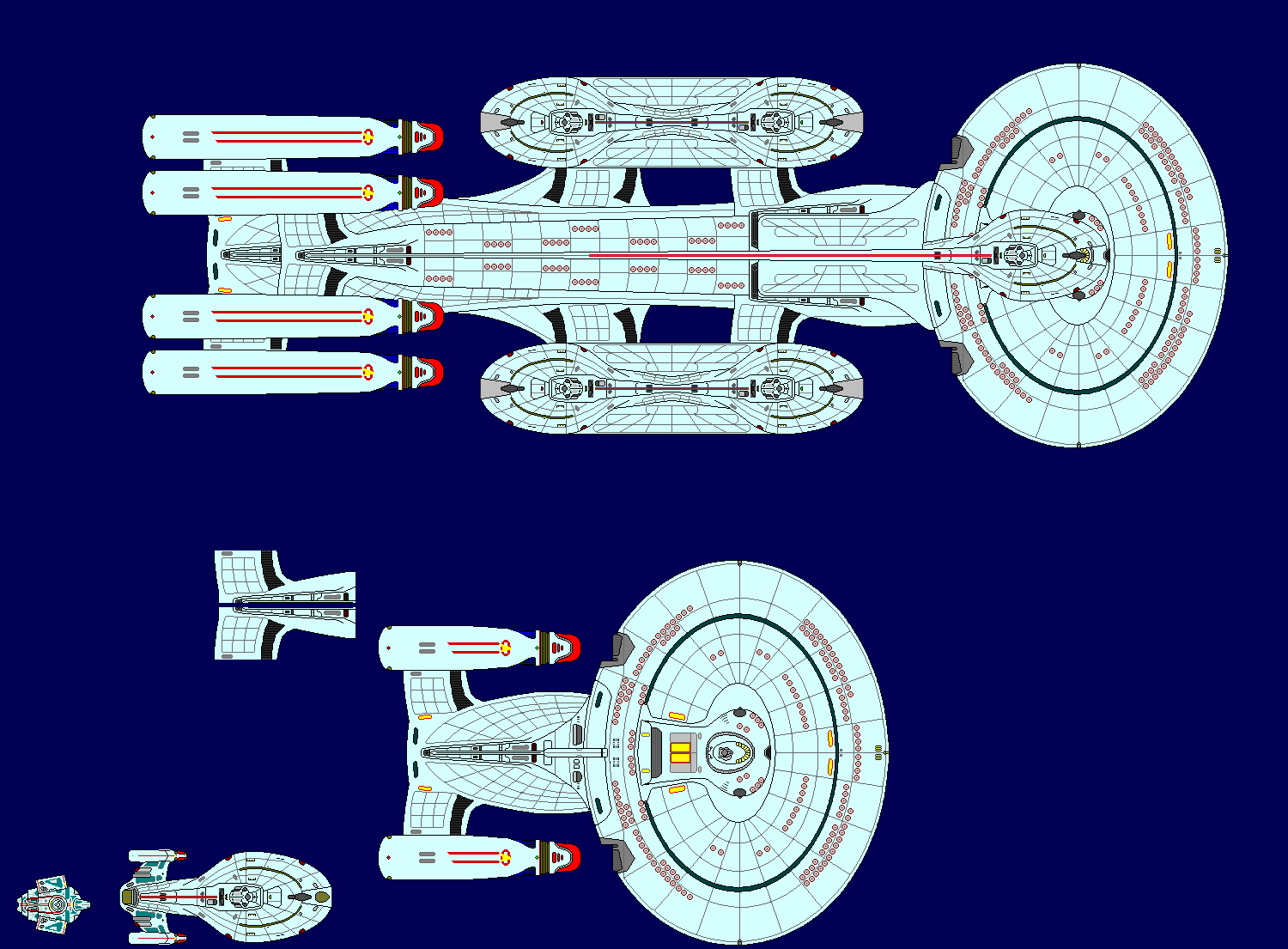 Federation Battlestar by TheFreighTrain on DeviantArt