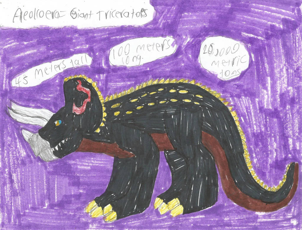 ApolloEra- Giant Triceratops by ToonArtist403 on DeviantArt ApolloEra- Giant Triceratops by ToonArtist403 on DeviantArt