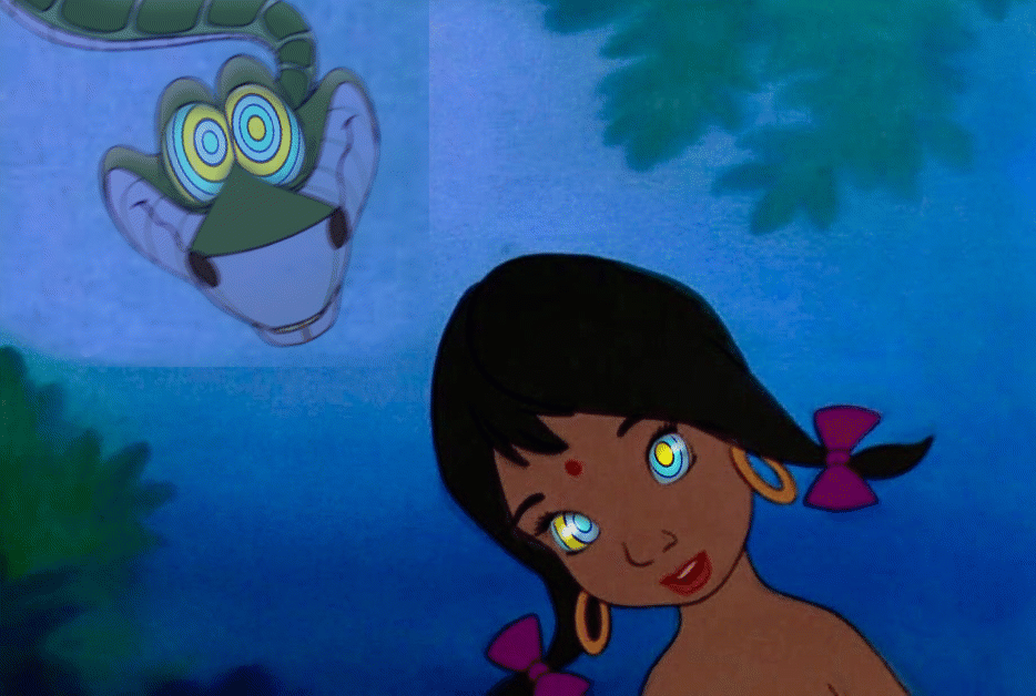 Shanti Meets Kaa In Jungle Book Ending By A113rtist On Deviantart