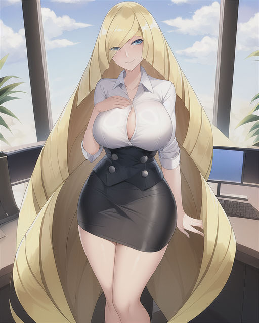 Lusamine Hot Boss By Savaantprima On Deviantart