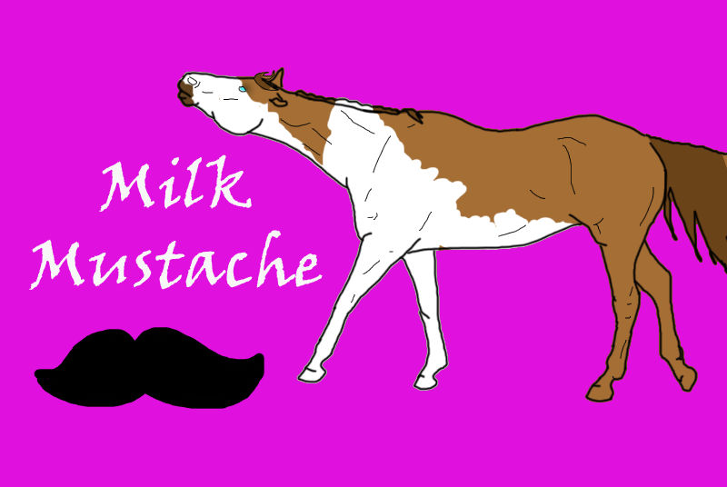 Milk Mustache By Sneakersandmoonie On Deviantart